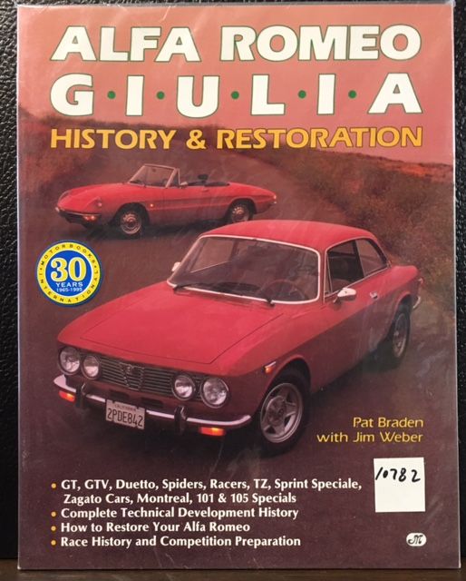 ALFA ROMEO GIULIA by Braden, Pat: Fine Paperback (1991) First edition ...