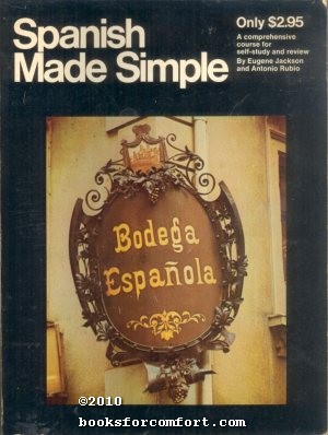 Spanish Made Simple by Eugene Jackson: Very Good Paperback 1st edition ...