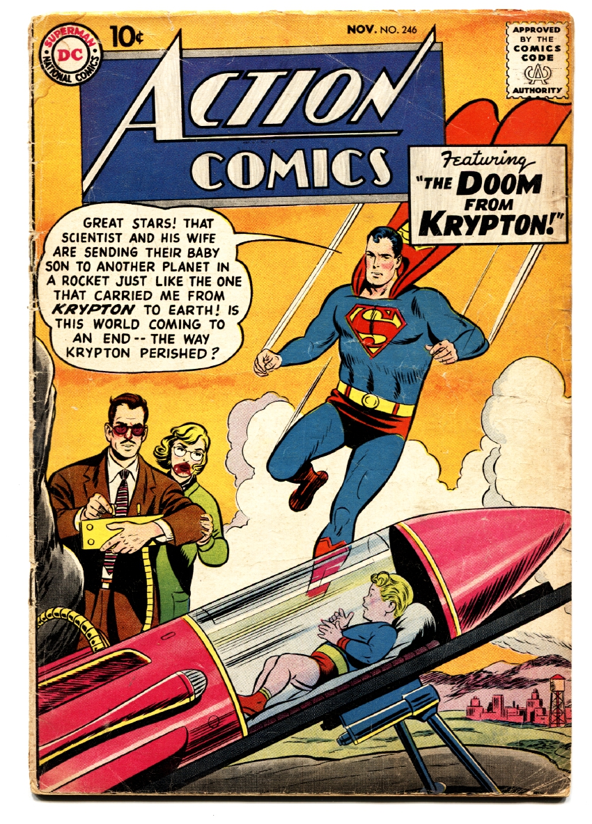 Krypton Planet Comics