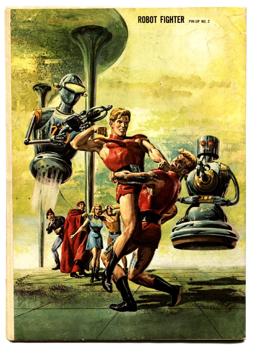 Magnus Robot Fighter #2 comic book 1963-Gold Key-Sci-fi thrills-Russ ...