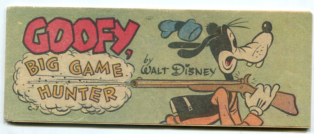 Goofy Big Game Hunter - Wheaties Giveaways Comic C-7: (1951) Comic ...