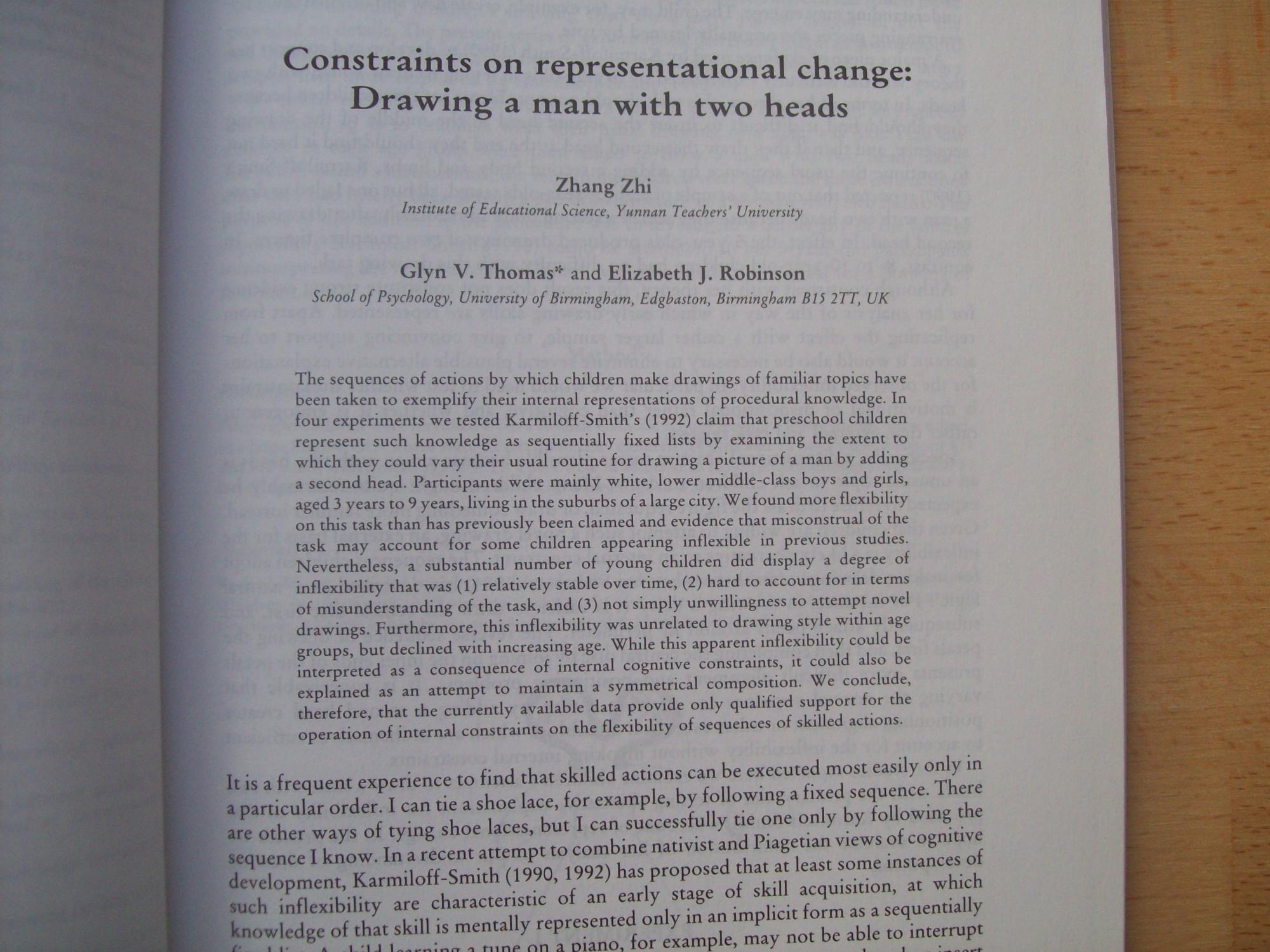 British Journal of Developmental Psychology - Vol 15 part 3.: (1997 ... British Journal of Developmental Psychology - Vol 15 part 3.: (1997 ...