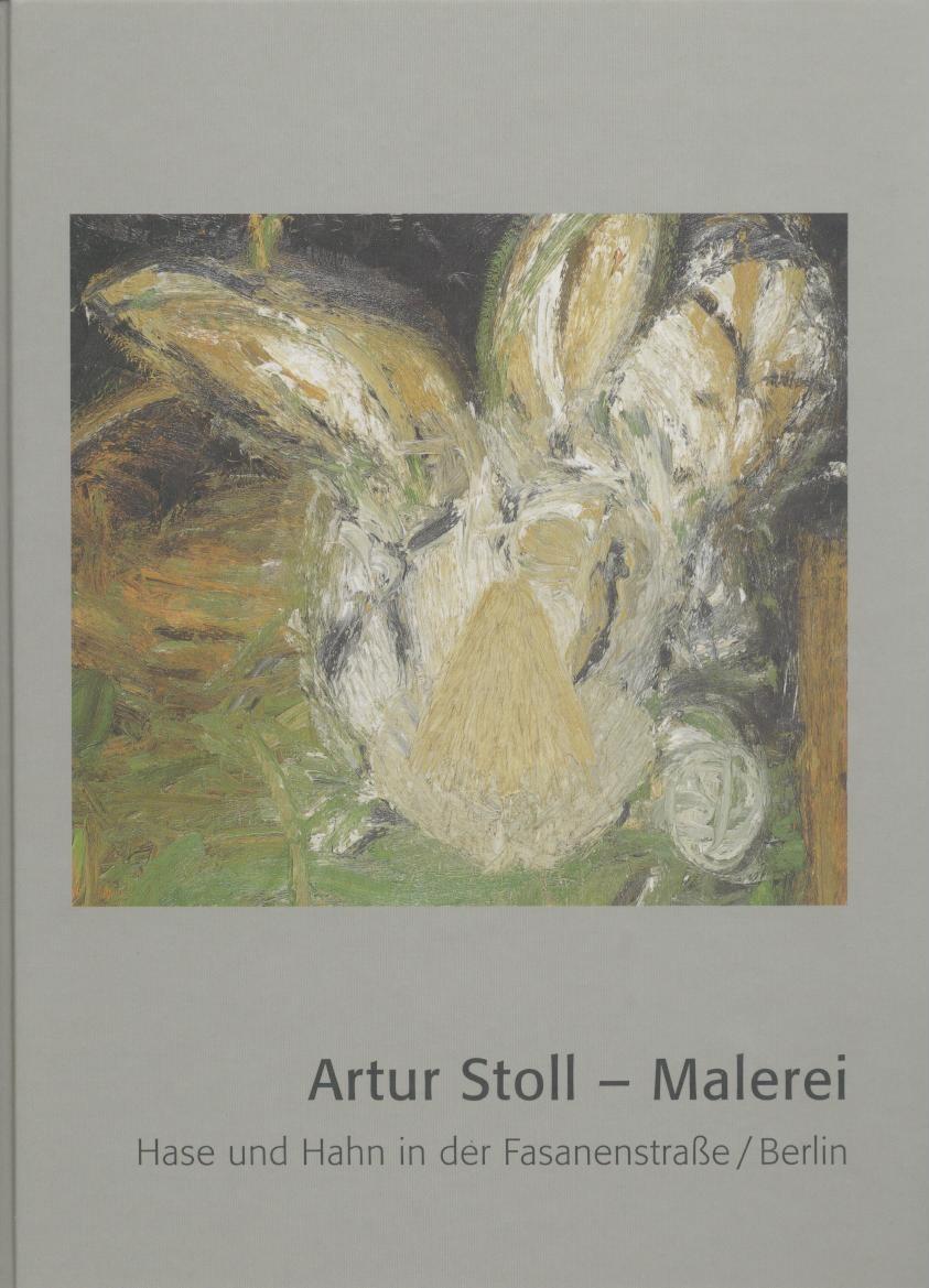 Artur Stoll. Malerei. Hase und Hahn in der Fasanenstraße / Berlin. von ...