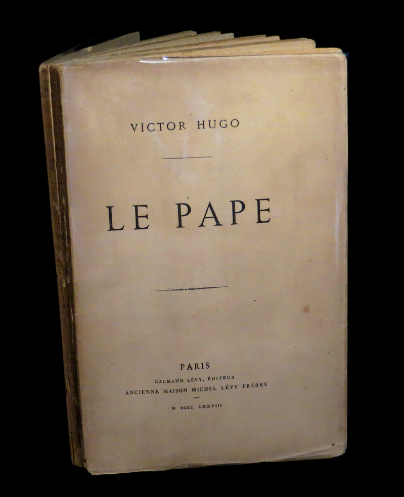 Le Pape. by HUGO (Victor). | Babel Librairie