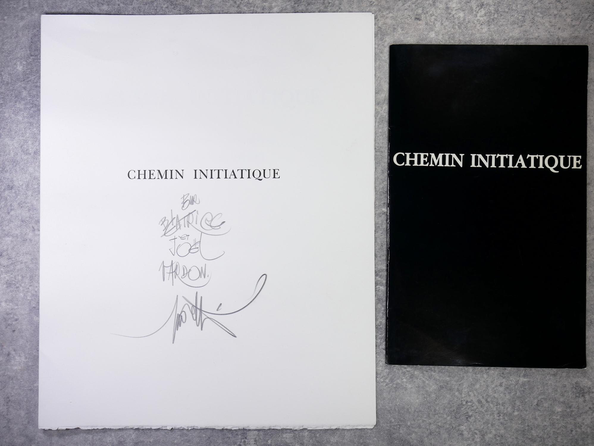 CHEMIN INITIATIQUE. ILLUSTRE DE QUATORZE LITHOGRAPHIES DE RAYMOND ...