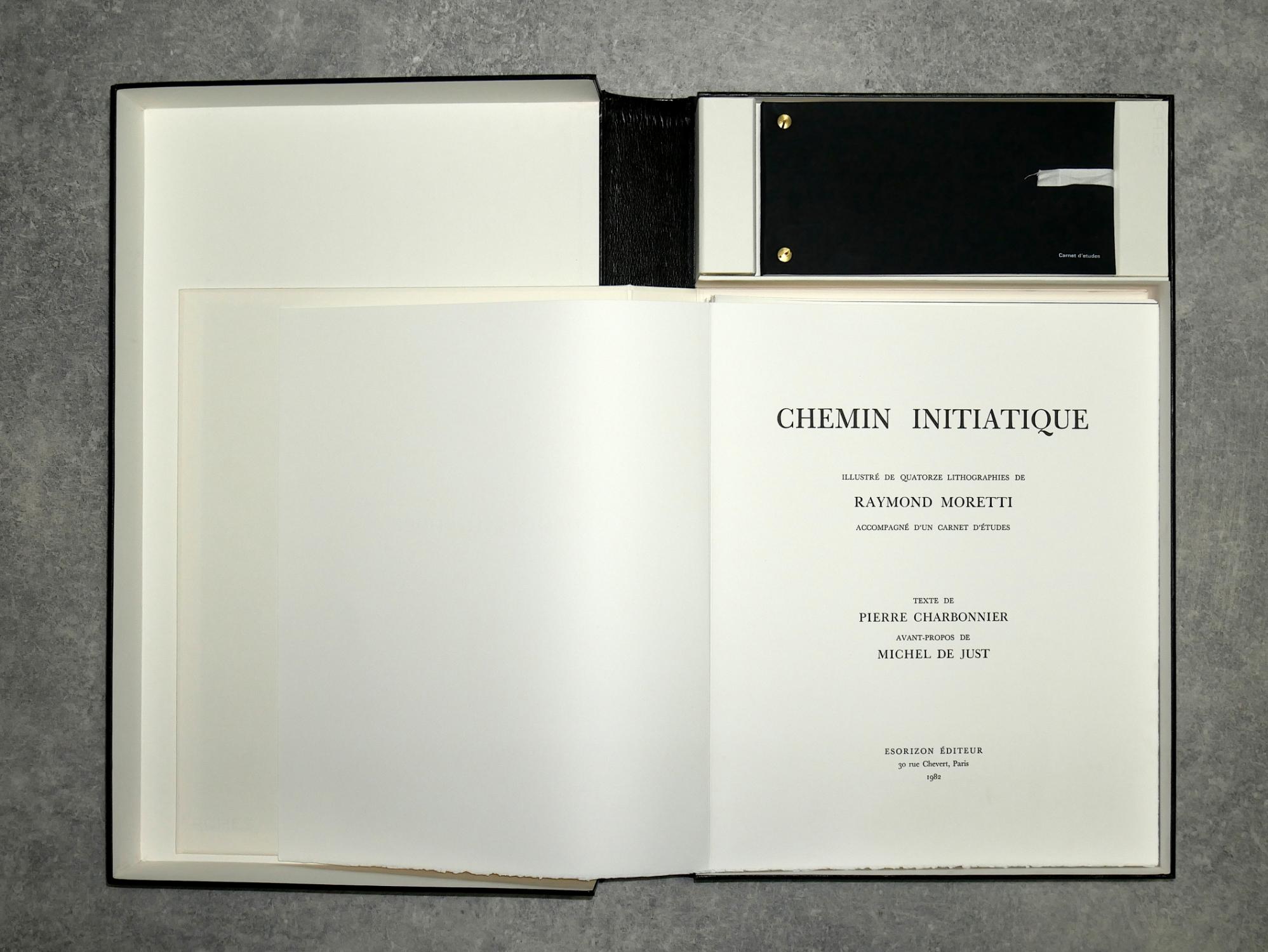 CHEMIN INITIATIQUE. ILLUSTRE DE QUATORZE LITHOGRAPHIES DE RAYMOND ...