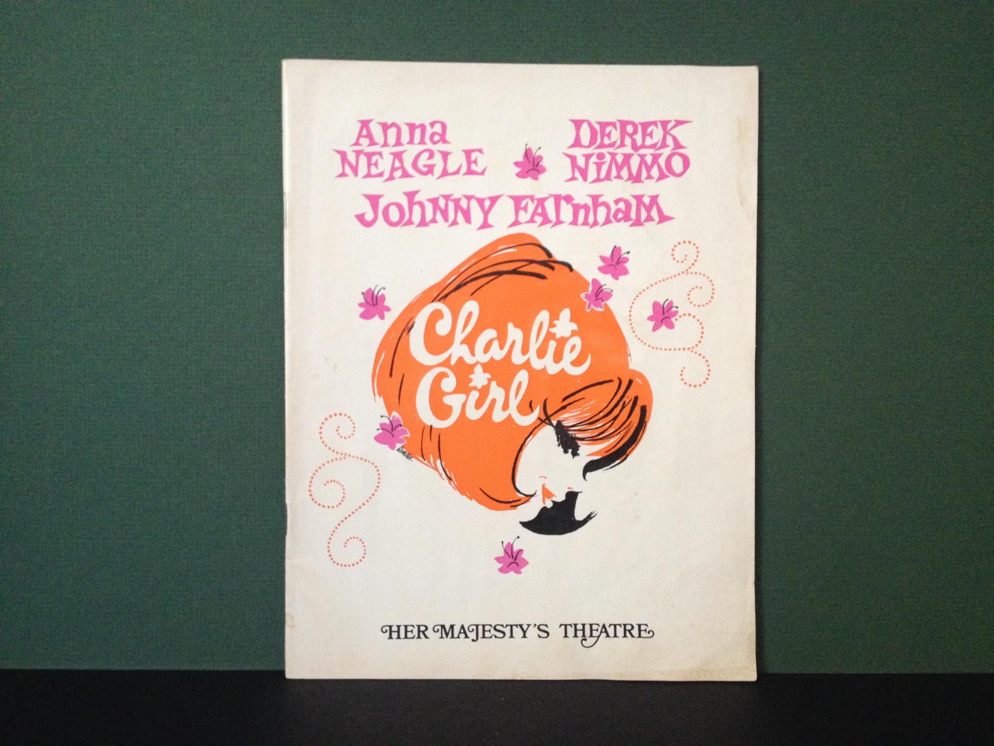 Charlie Girl Her Majestys Theatre Melbourne 1971 Featuring Anna Neagle Derek Nimmo