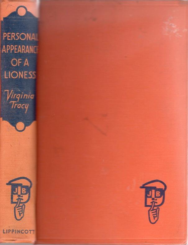 PERSONAL APPEARANCE OF A LIONESS. by TRACY, Virginia.: Very Good ...