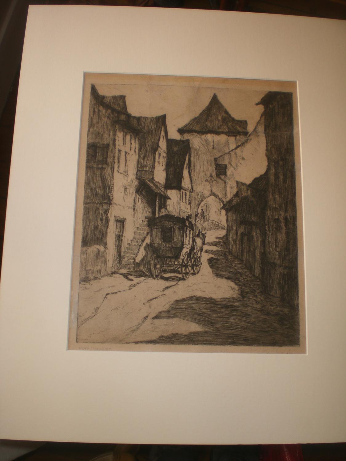 Horb am Neckar von Paul Dörr: Edition originale Kunst / Grafik / Poster ...