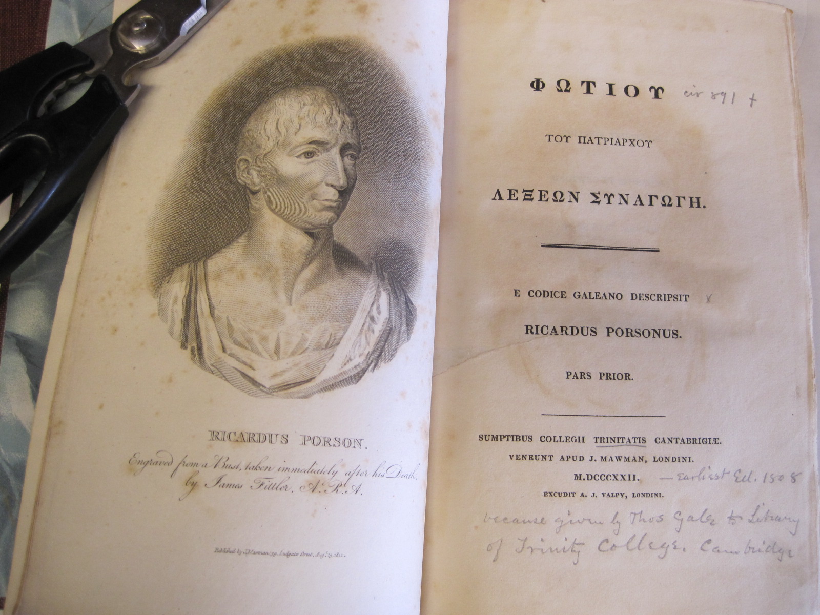 Photiou tou patriarchou lexeon synagoge [Romanized Greek]. E codice ...