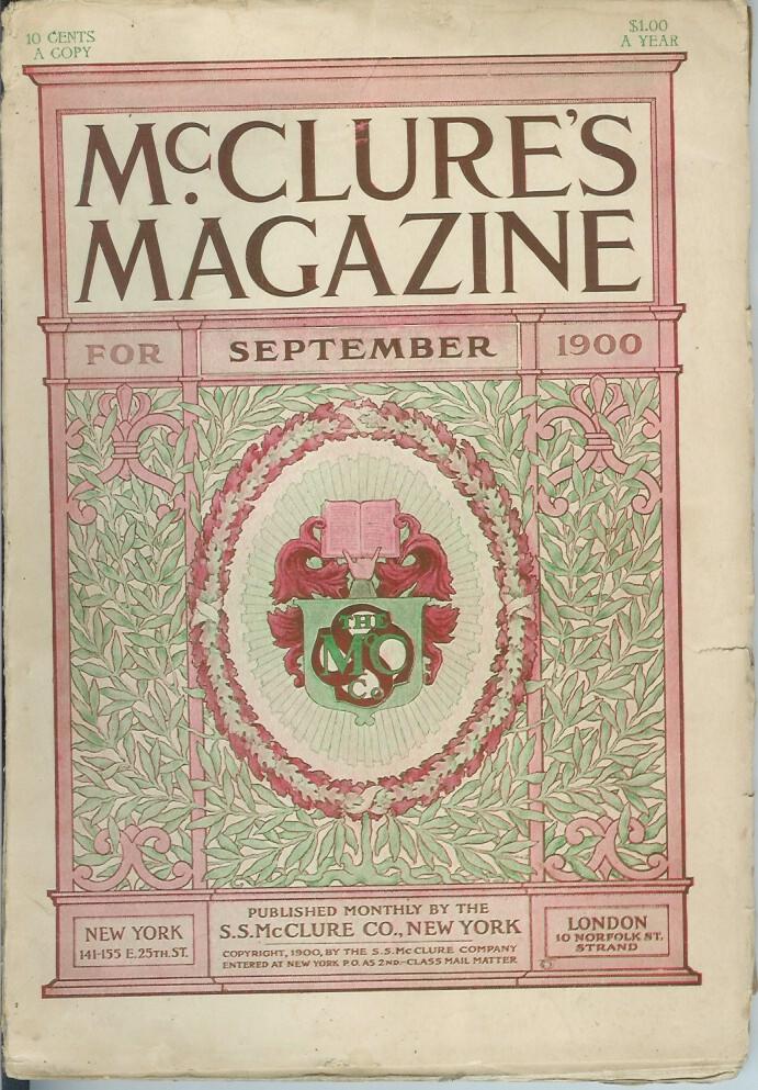 THE MAN WITH THE GASH. (Short story in McClure's Magazine, Vol. XV, No ...