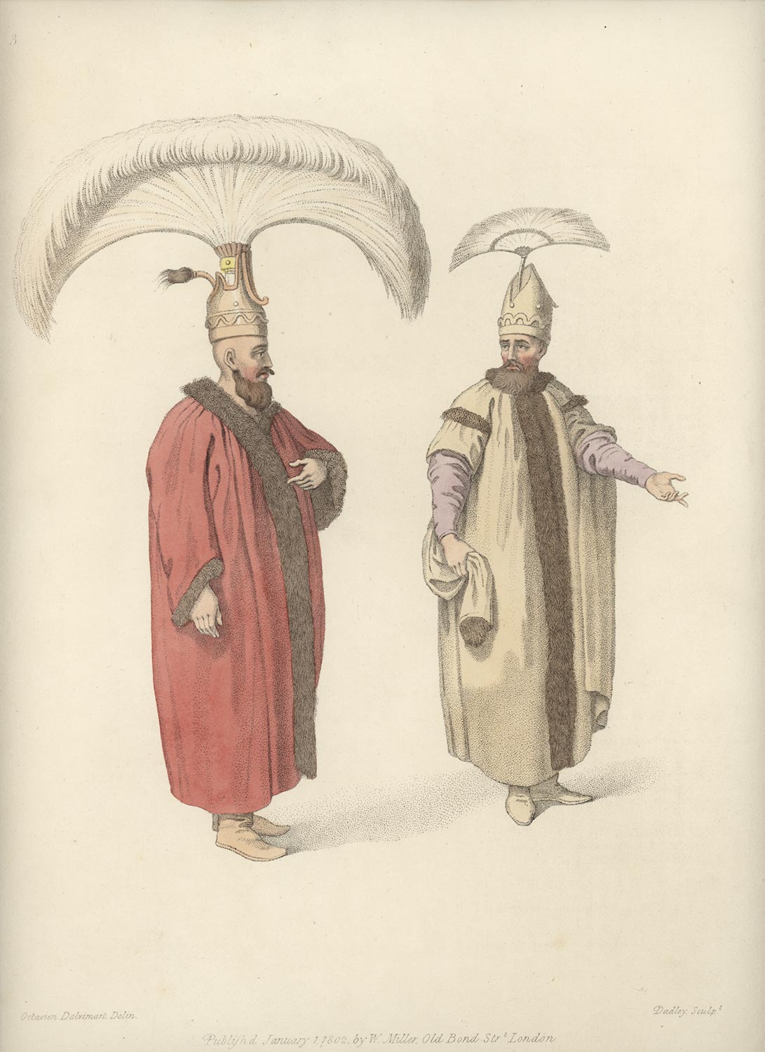 Officers of the Grand Signior. by COSTUME - TURKEY / OTTOMAN EMPIRE ...