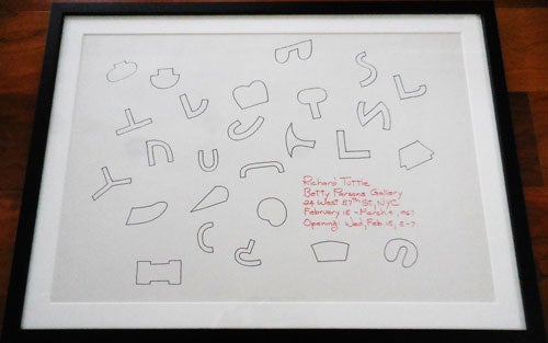 Betty Parsons Gallery Poster 1967 par Art - Tuttle Richard: Fine Loose ...