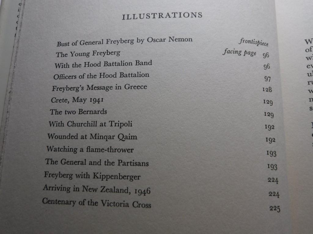 General Lord Freyberg VC an Unofficial Biography by Singleton-Gates ...