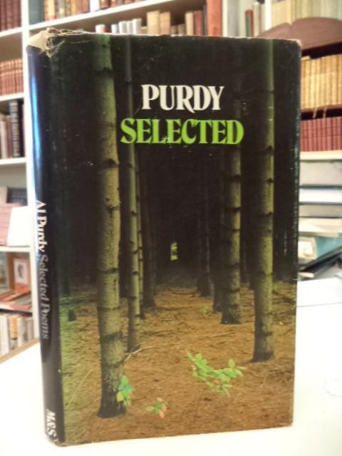 Selected Poems. [inscribed, and with original poem] by Purdy, Al ...