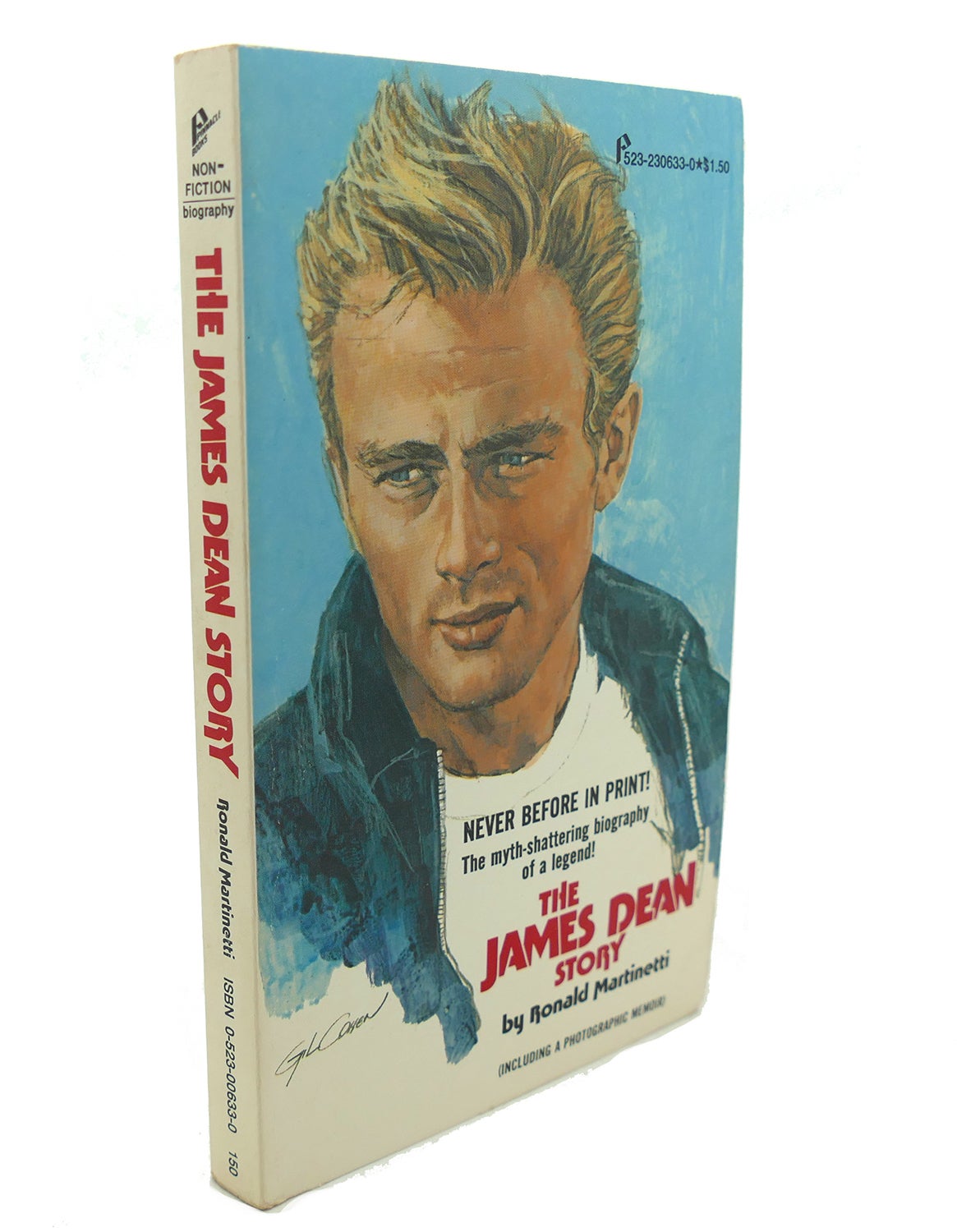 THE JAMES DEAN STORY by Ronald Martinetti: Softcover (1975) First ...