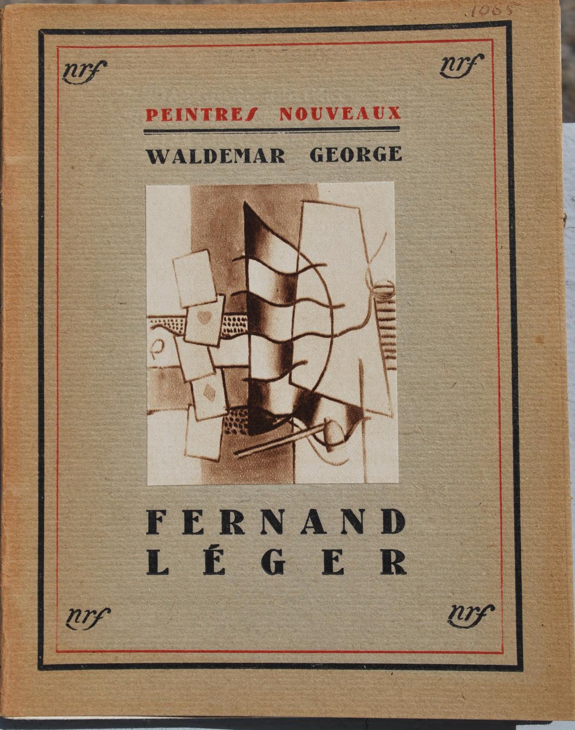 Fernand Léger by Waldemar George: Bon Couverture souple (1929) Edition ...
