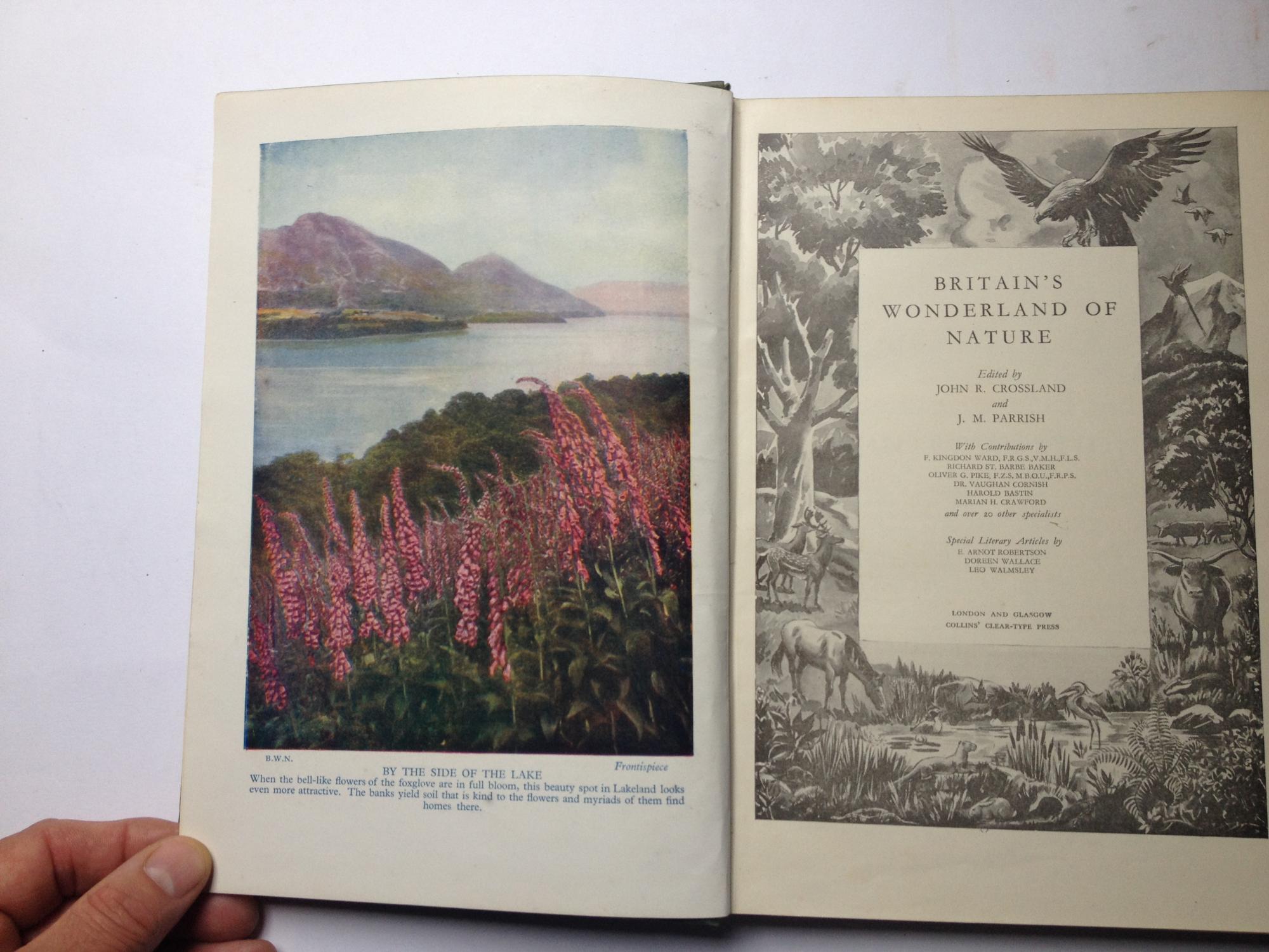 Britain's Wonderland of Nature by John R Crossland, J M Parrish: Good ...