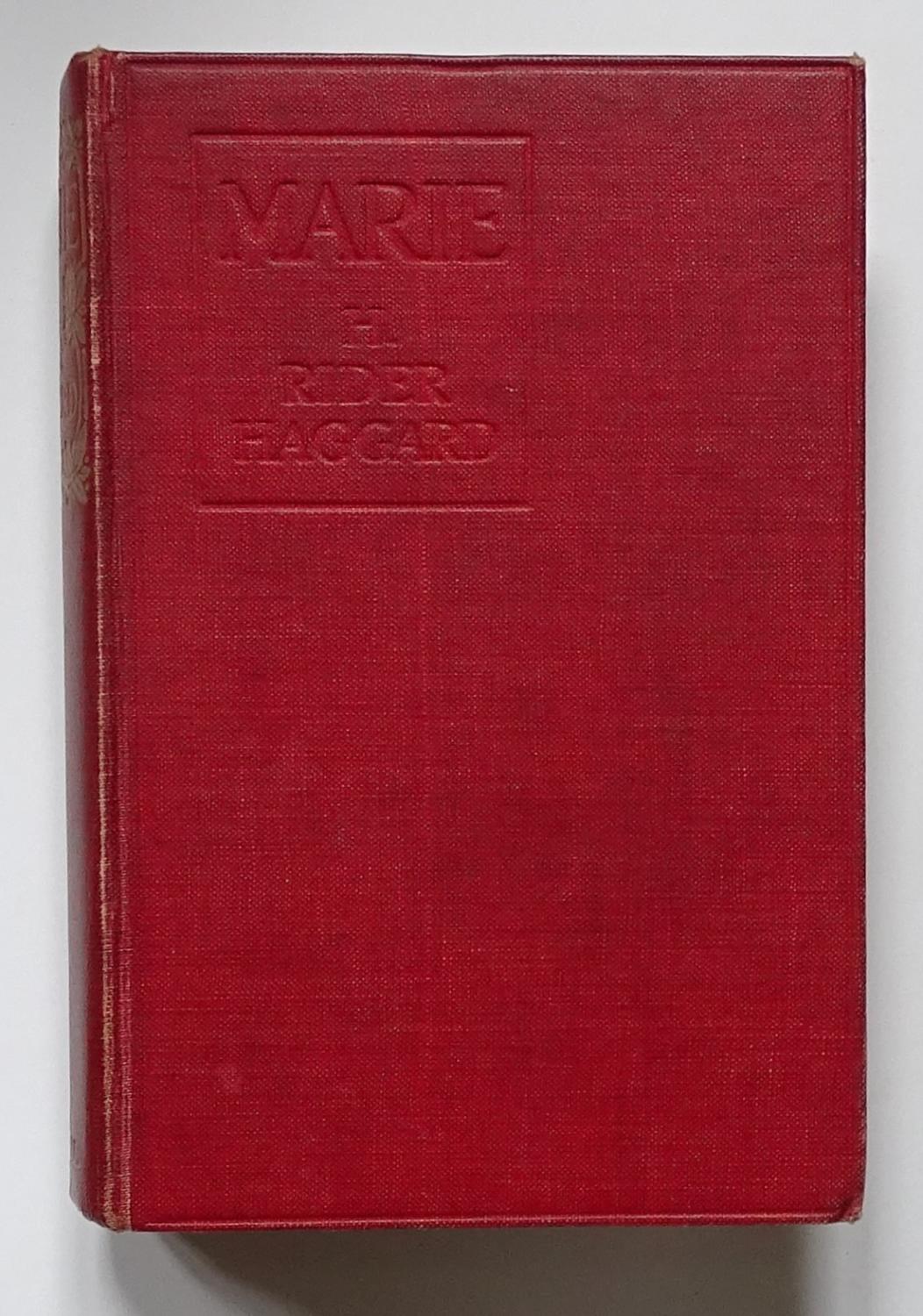 Marie by Haggard (H. Rider).: (1912) First Edition. | Bertram Rota Ltd