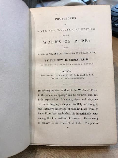 The Works of Alexander Pope : With a Memoir of the Author, Notes and ...