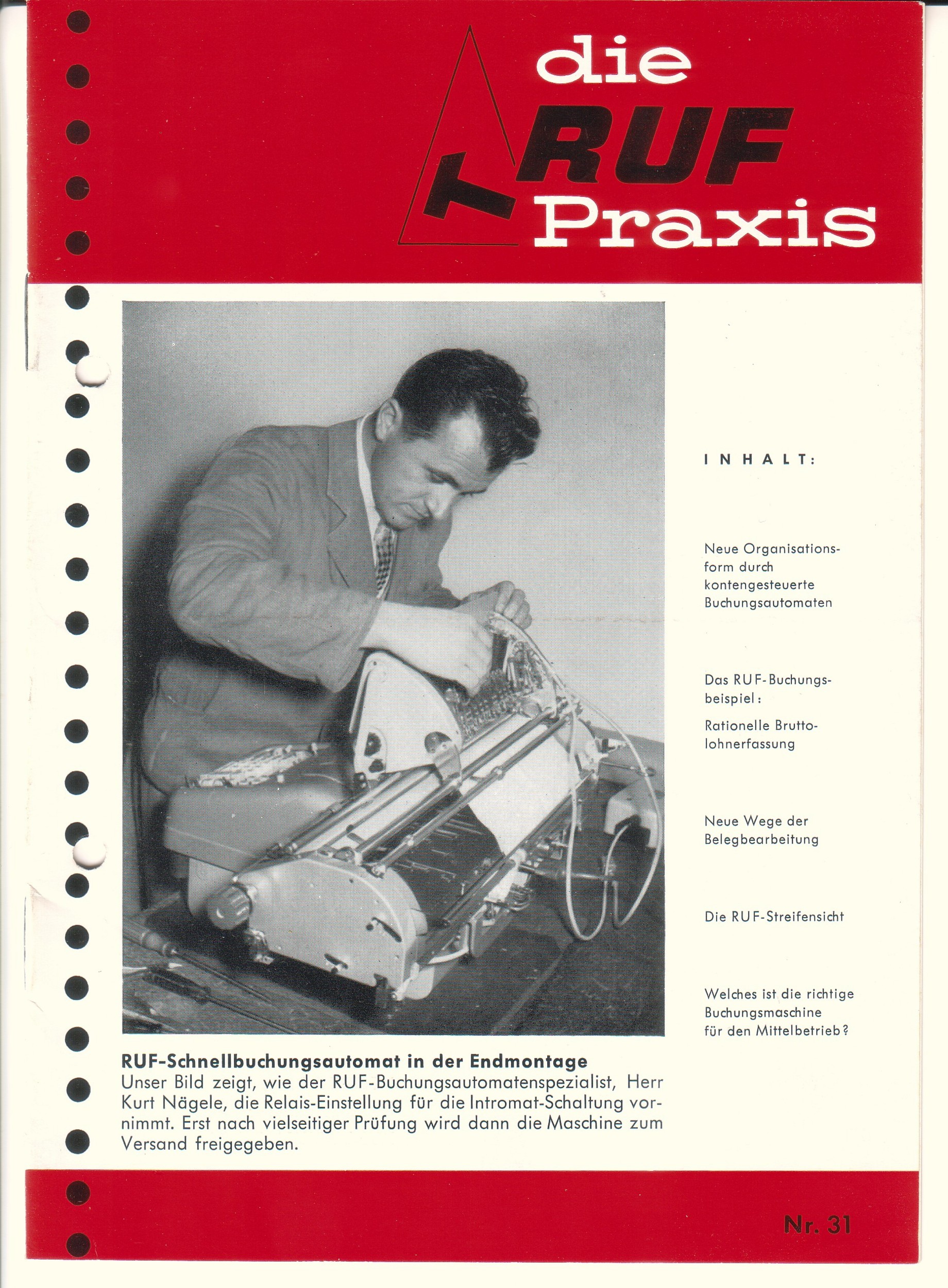 Konvolut der Firma RUF Buchhaltung Karlsruhe, Generalvertretung Dr ...