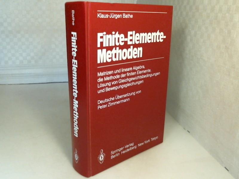 finite elemente methoden von bathe - ZVAB