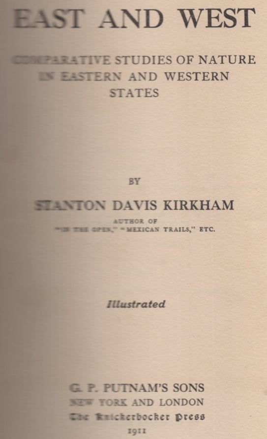 East and West: Comparative Studies of Nature in Eastern and Western ...