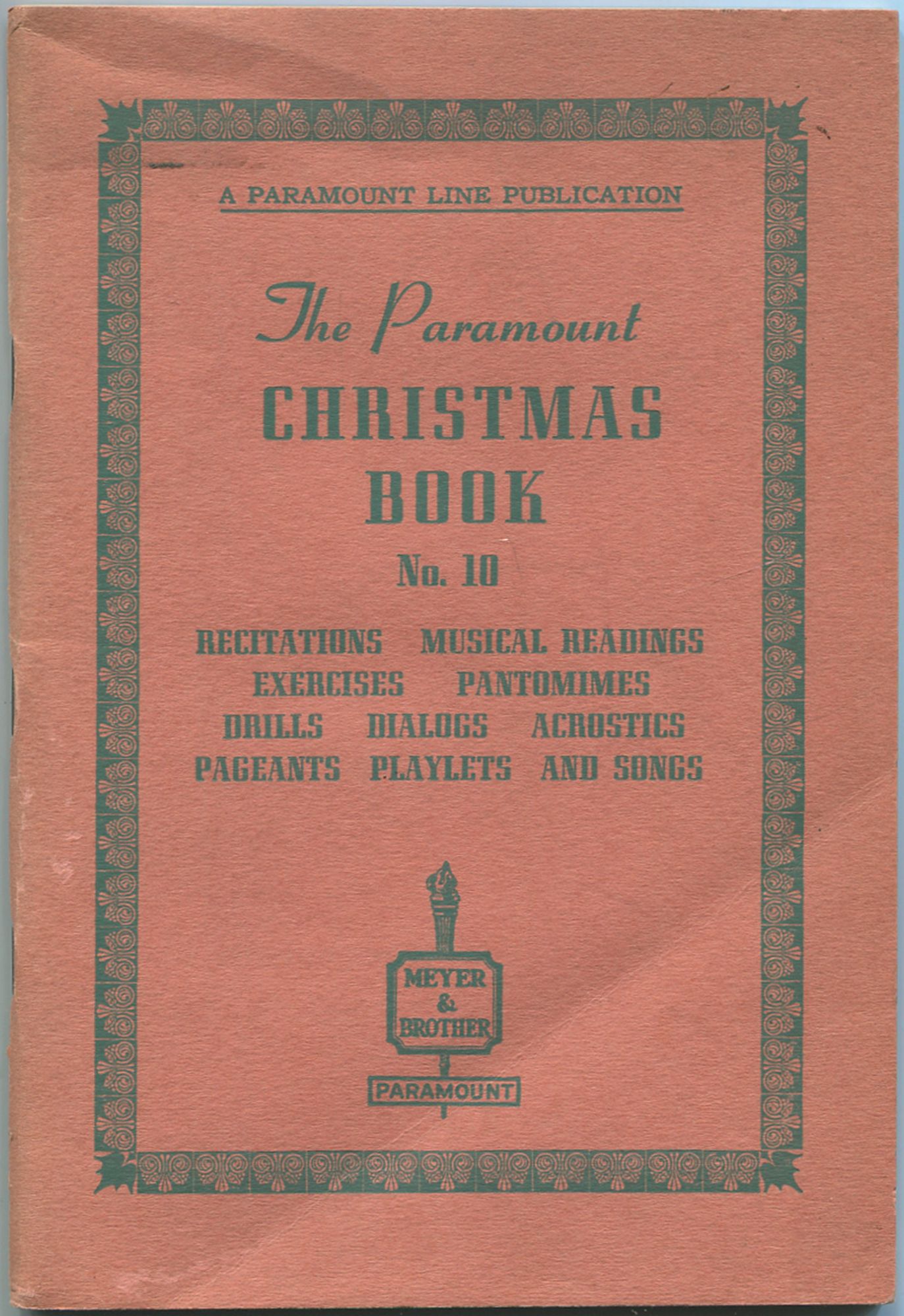 The Paramount Christmas Book, No. 10 von HOLLOWAY, Pearl, Emily Donaghy ...
