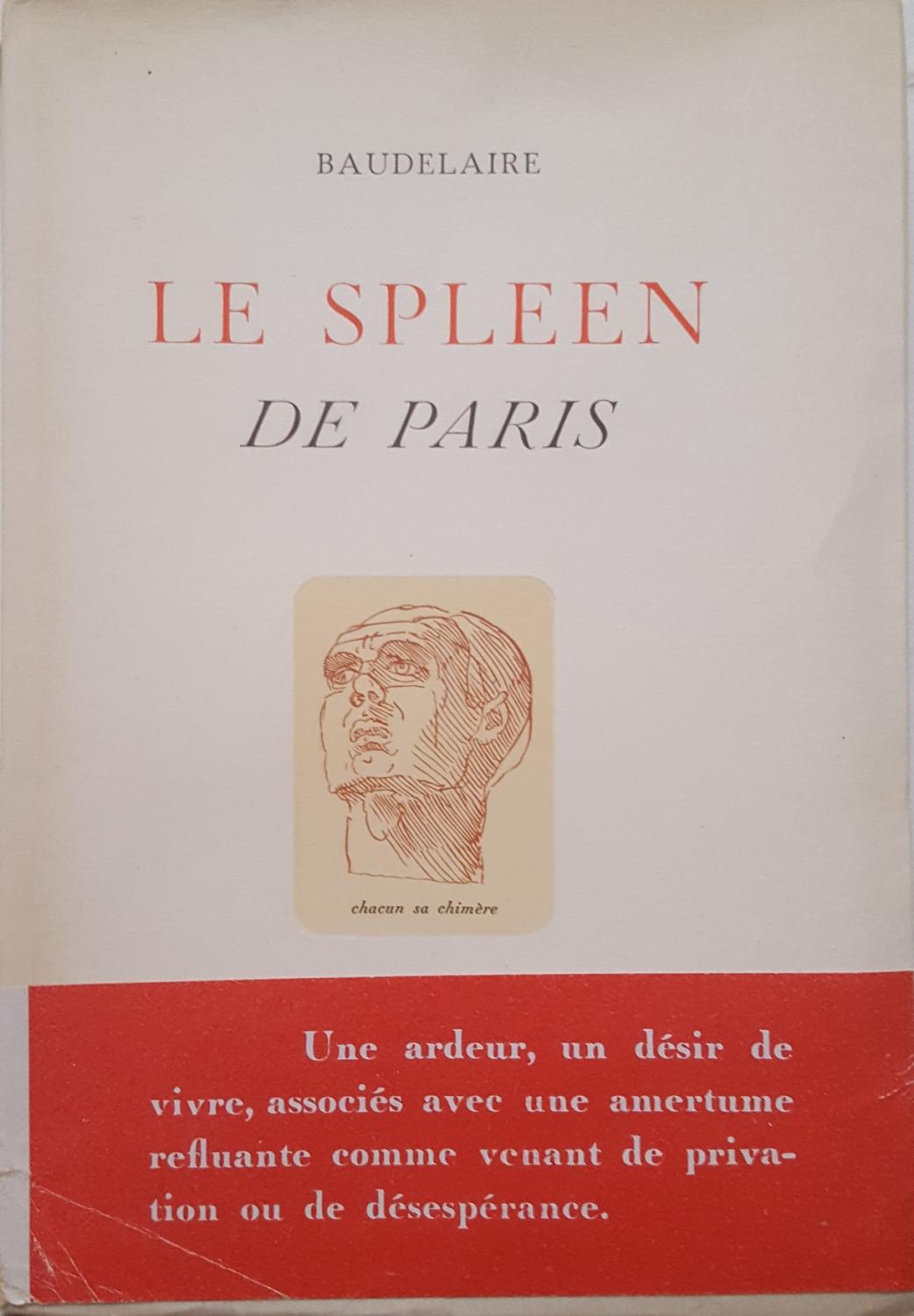 Le spleen de Paris. by BAUDELAIRE, Charles | LIBRERIA PAOLO BONGIORNO