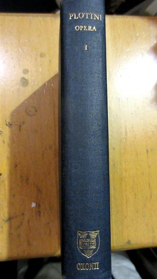 PLOTINI OPERA. TOMUS I: PORPHYRII, VITA PLOTINI. ENNEADES I-III ...