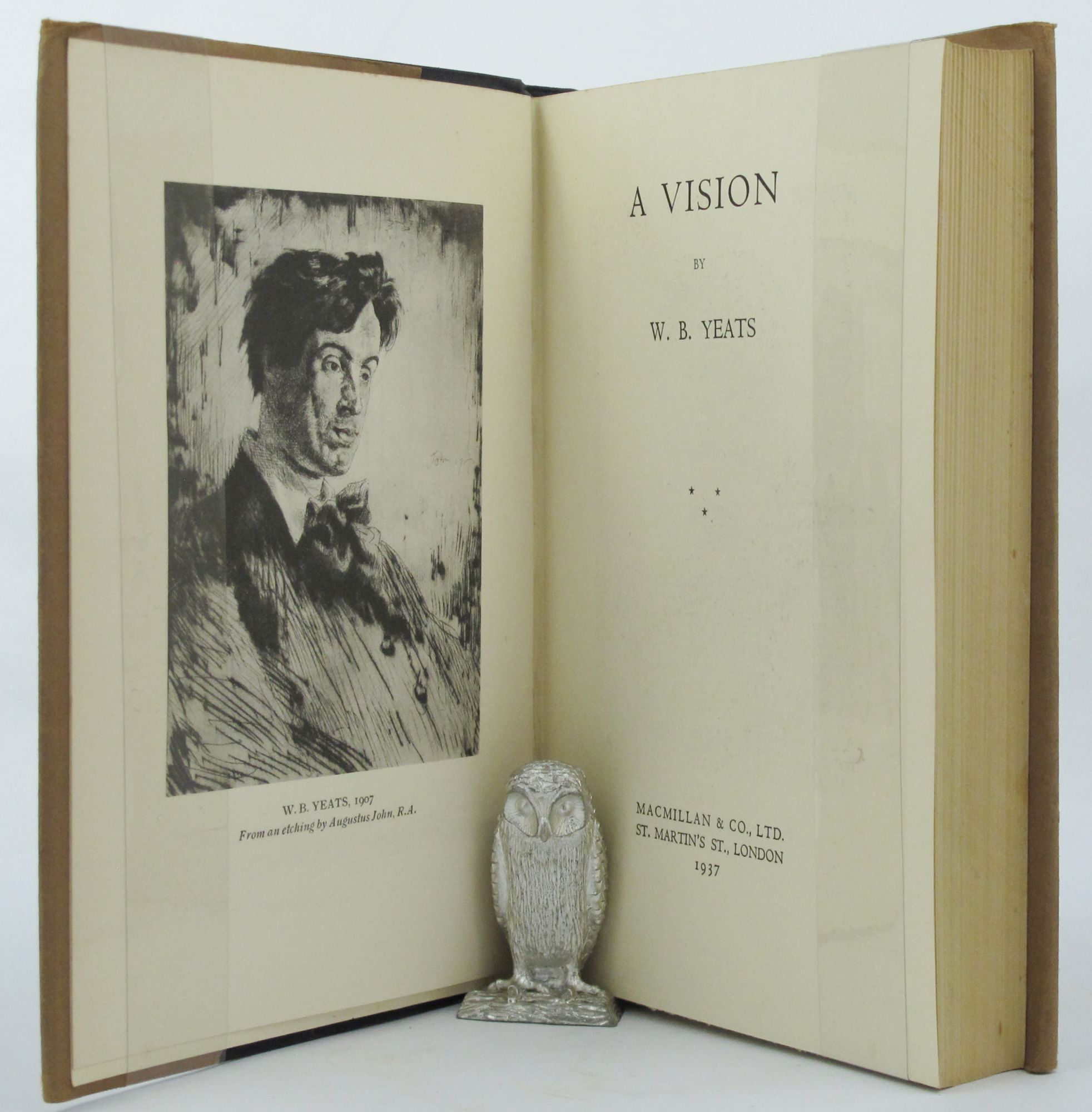 A VISION by Yeats, W. B.: (1937) | Kay Craddock - Antiquarian Bookseller
