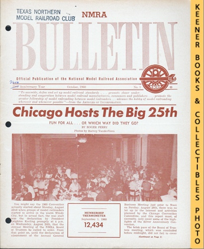 NMRA Bulletin Magazine, October 1960: 26th Year No. 1 : Official ...