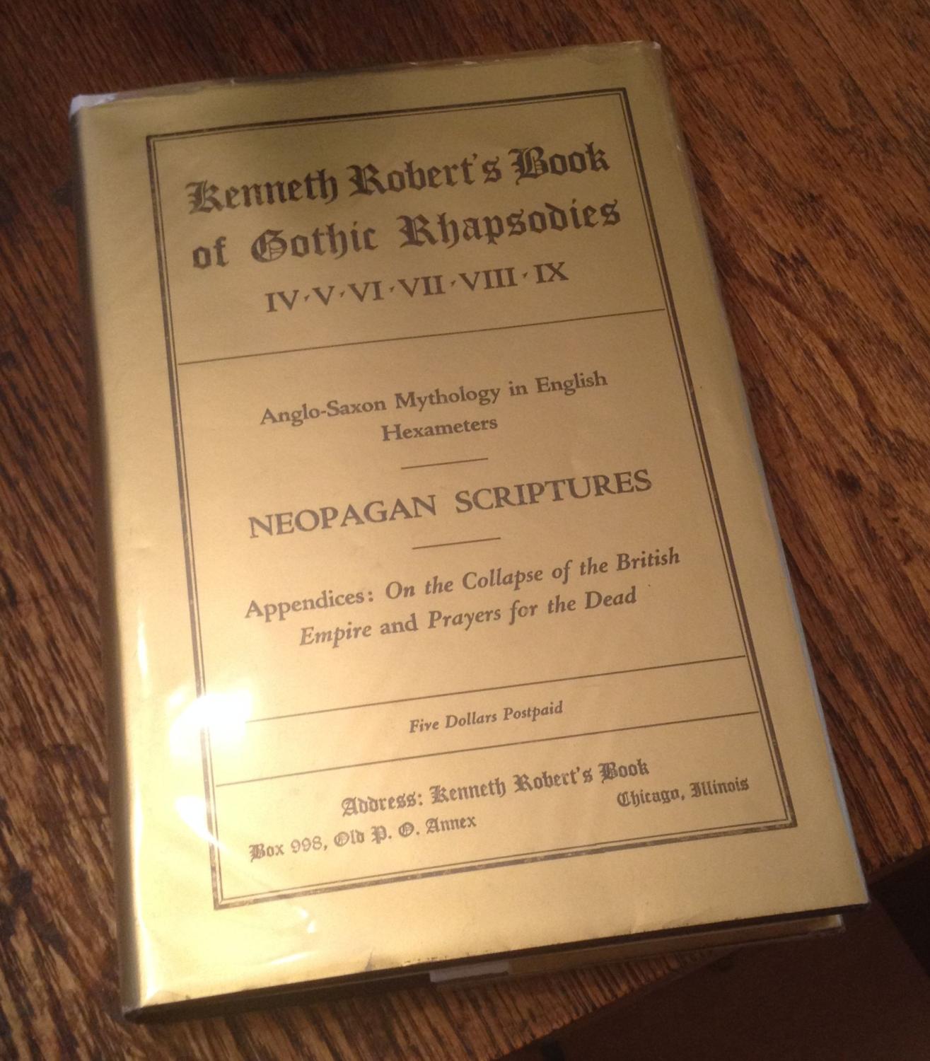 Kenneth Robert's Book of Gothic Rhapsodies IV-V-VI-VII-VIII-IX de ...