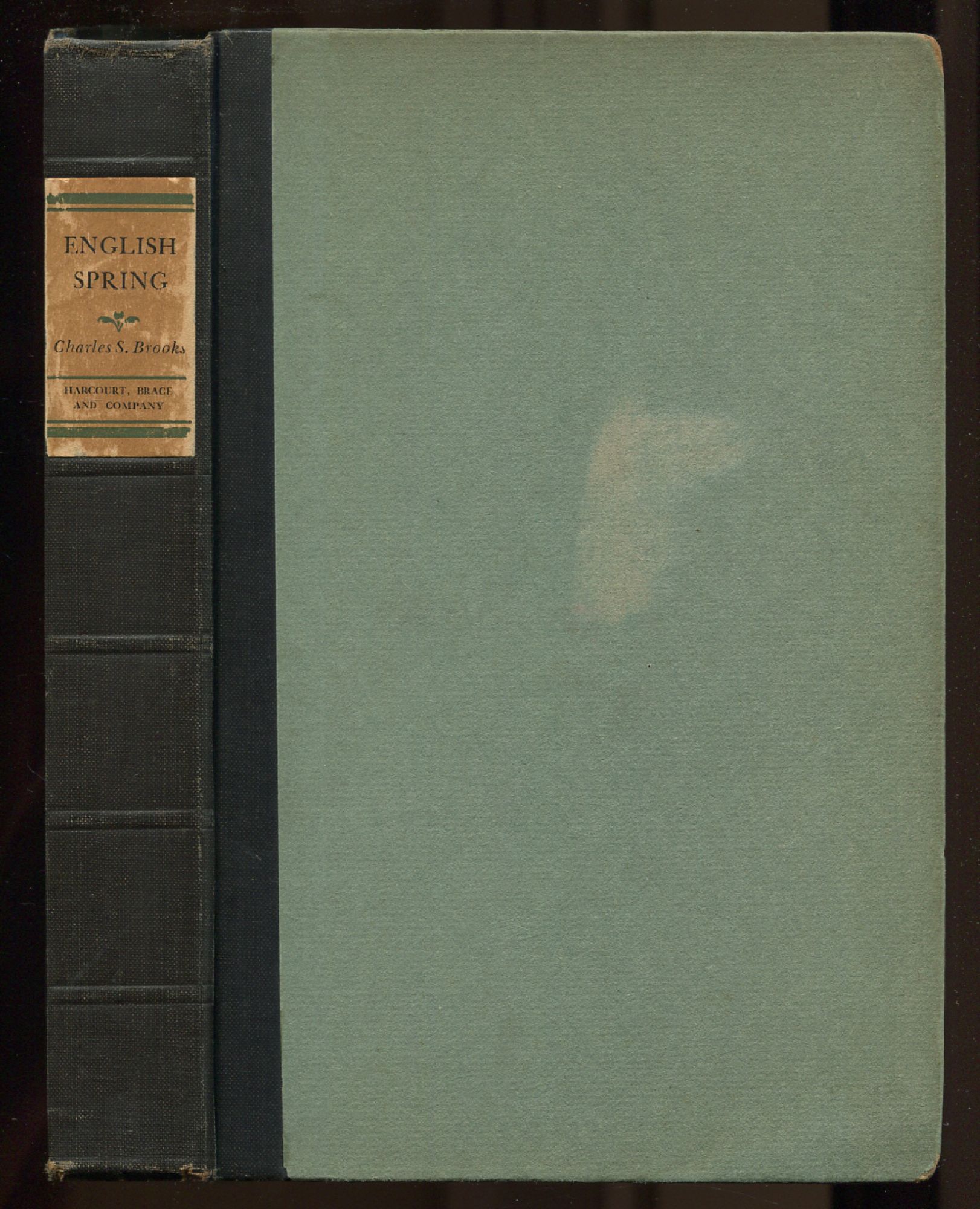 English Spring by BROOKS, Charles S.: Very Good Hardcover (1932 ...