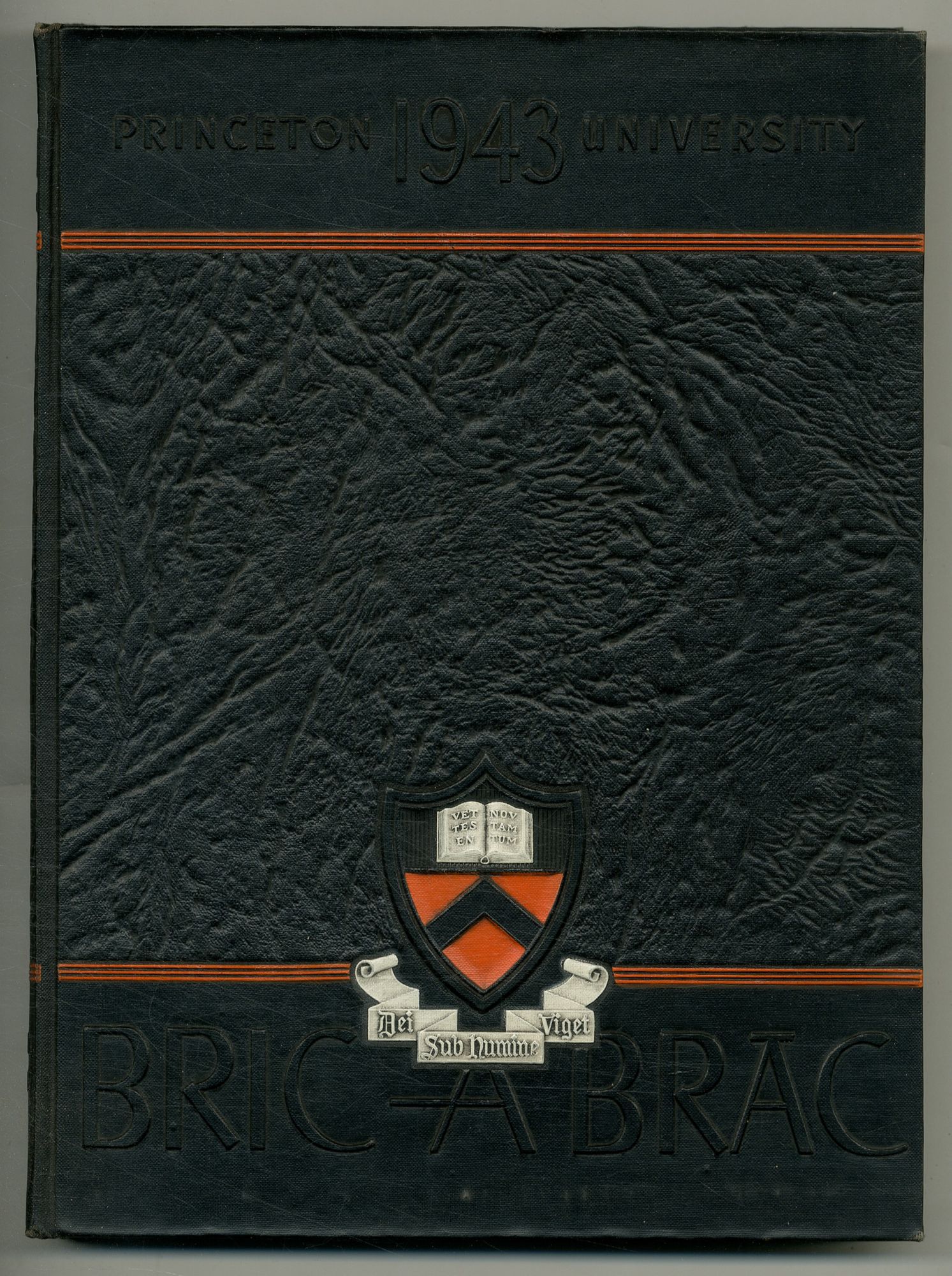 [Yearbook]: Princeton University Bric-A-Brac, 1943: Near Fine Hardcover ...