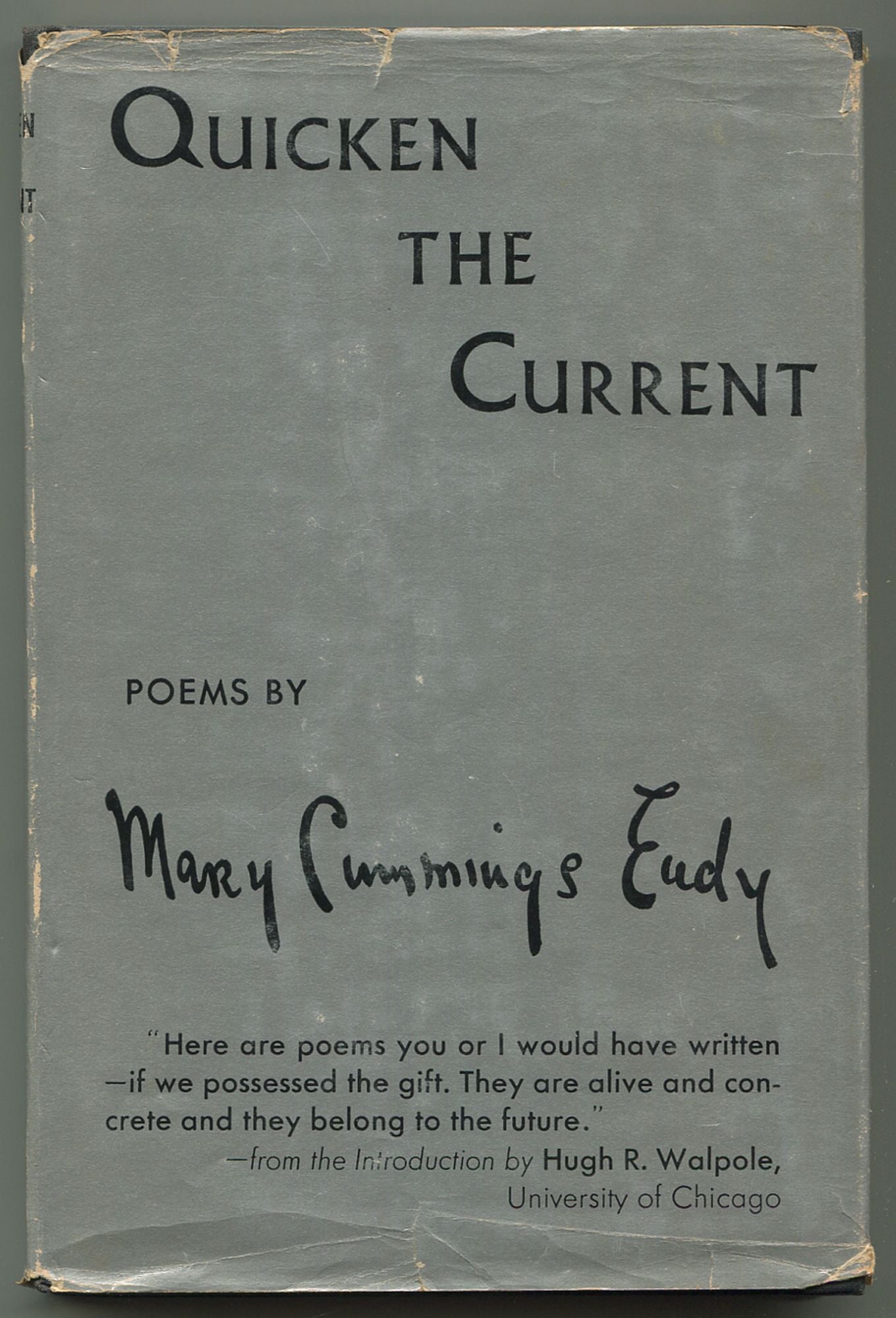 Quicken the Current by EUDY, Mary Cummings: Very Good Hardcover (1949) | Between the Covers-Rare ...