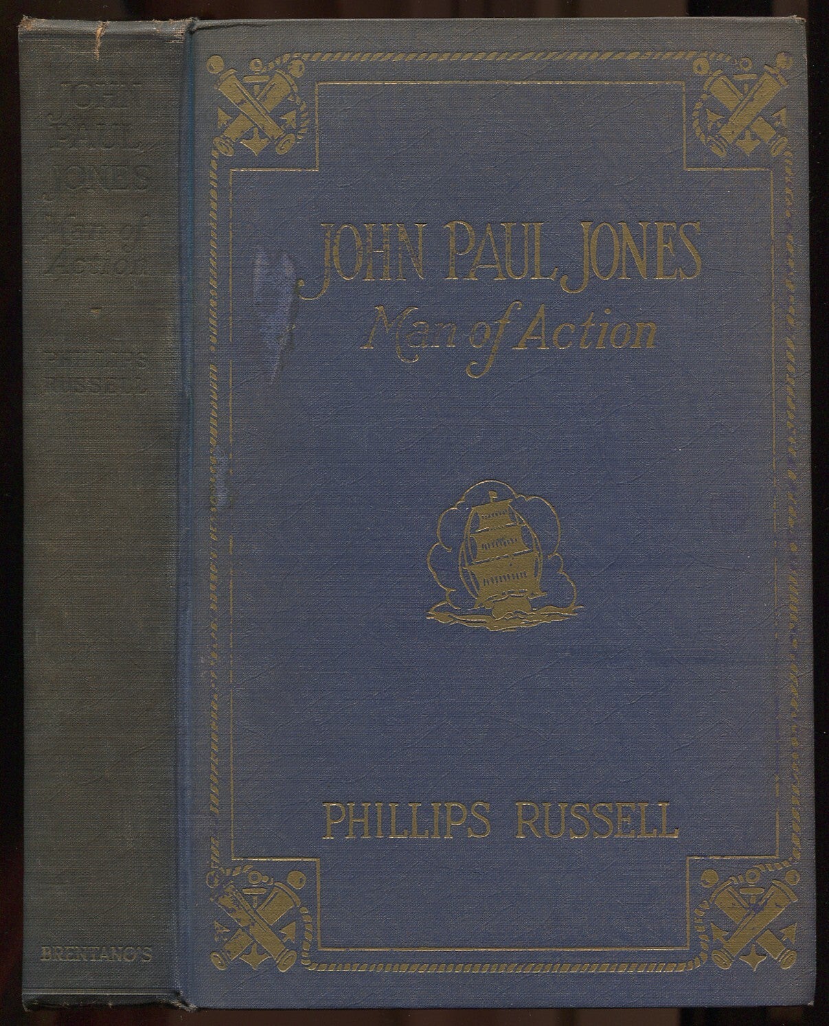 John Paul Jones Man of Action by RUSSELL, Phillips: Very Good Hardcover ...