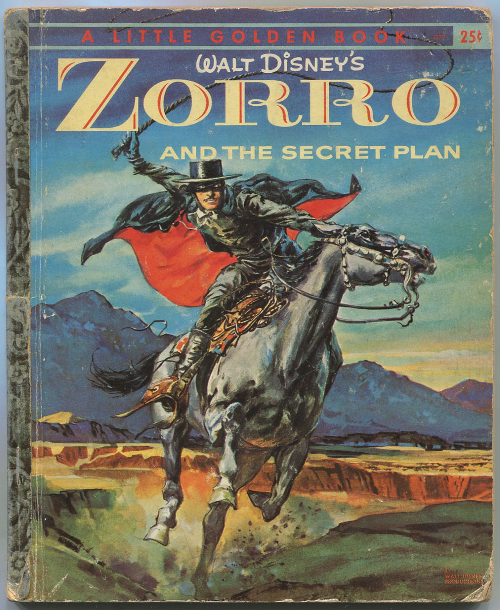 Walt Disney's Zorro and the Secret Plan by VERRAL, Charles Spain, told ...