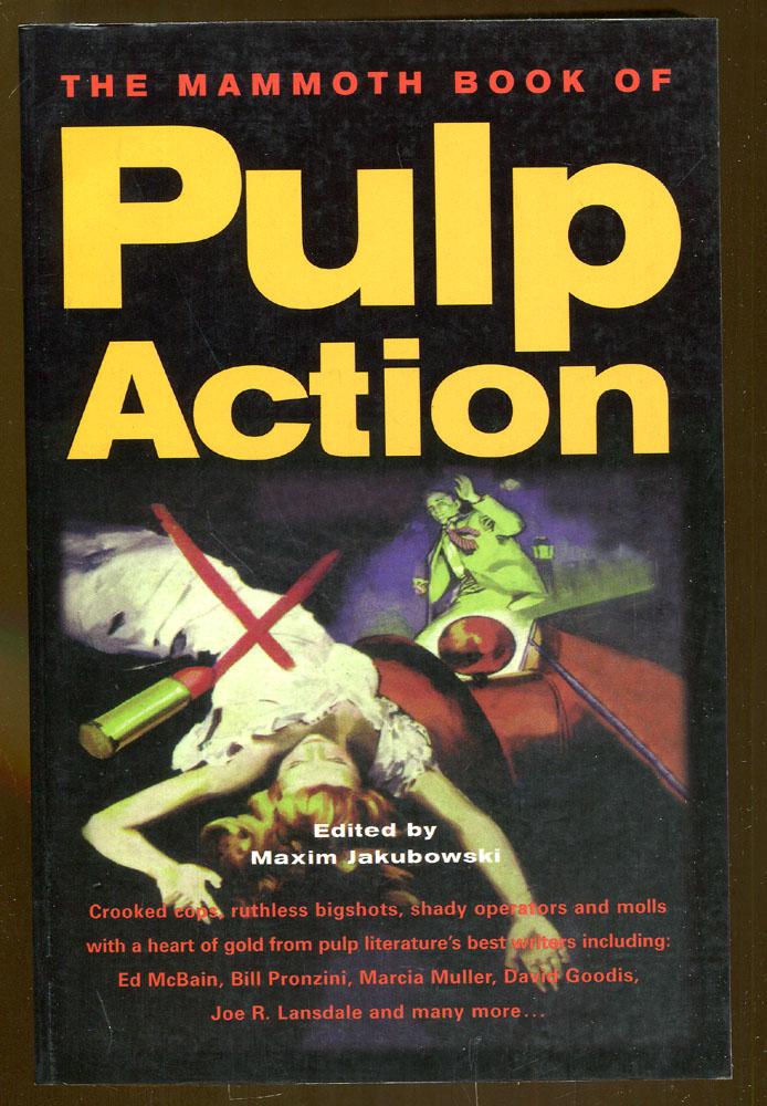 The Mammoth Book Of Pulp Action By Jakubowski Maxim Editor F