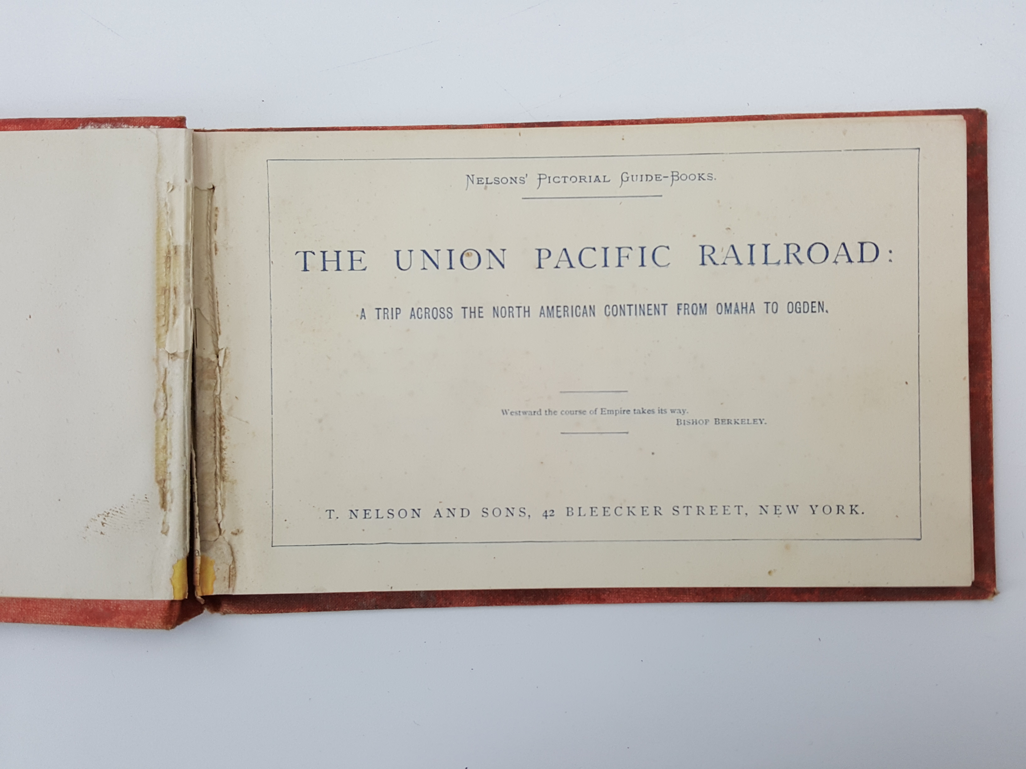 Nelsons' Pictorial Guide-Books: The Union Pacific Railroad: A Trip ...