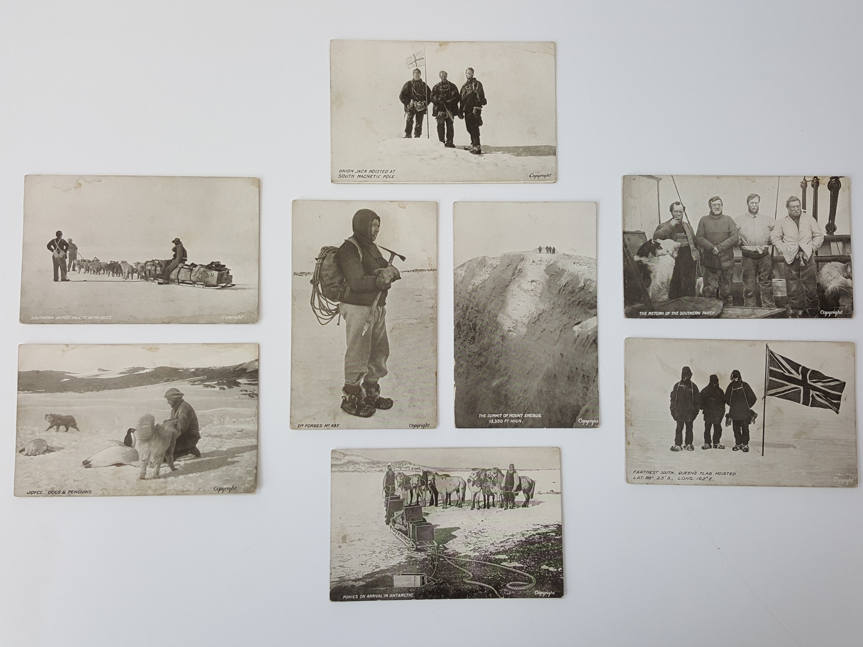 Collection of British Antarctic Expedition Postcards (1907-1909 ...