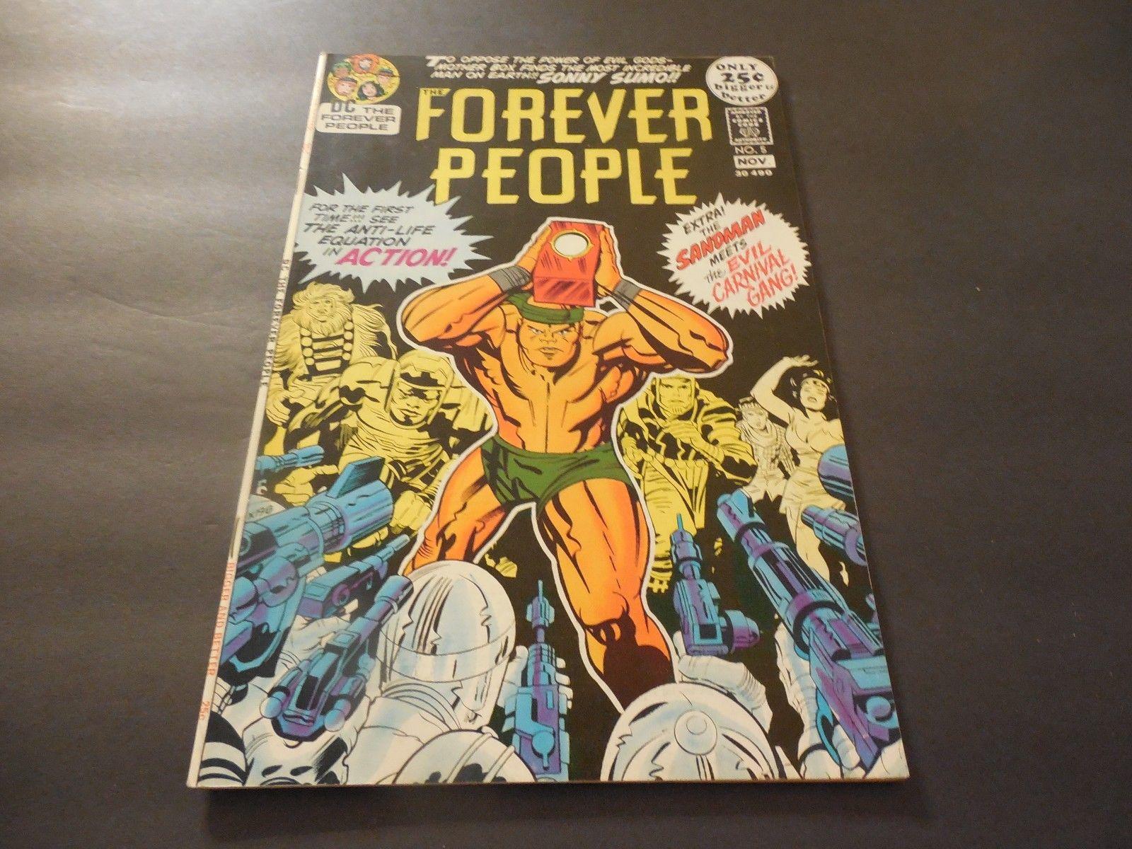 Forever People #5 Nov 1971 Bronze Age DC Comics Jack Kirby Uncirculated ...
