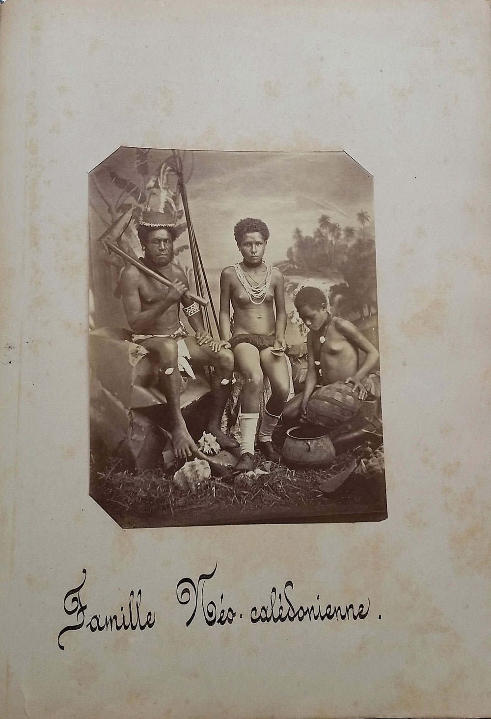 French transportation of Paris Communards to New Caledonia: Photograph ...