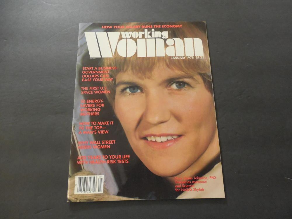Working Woman Jan 1978 Start A Business; U.S. Space Women; Wall St ...