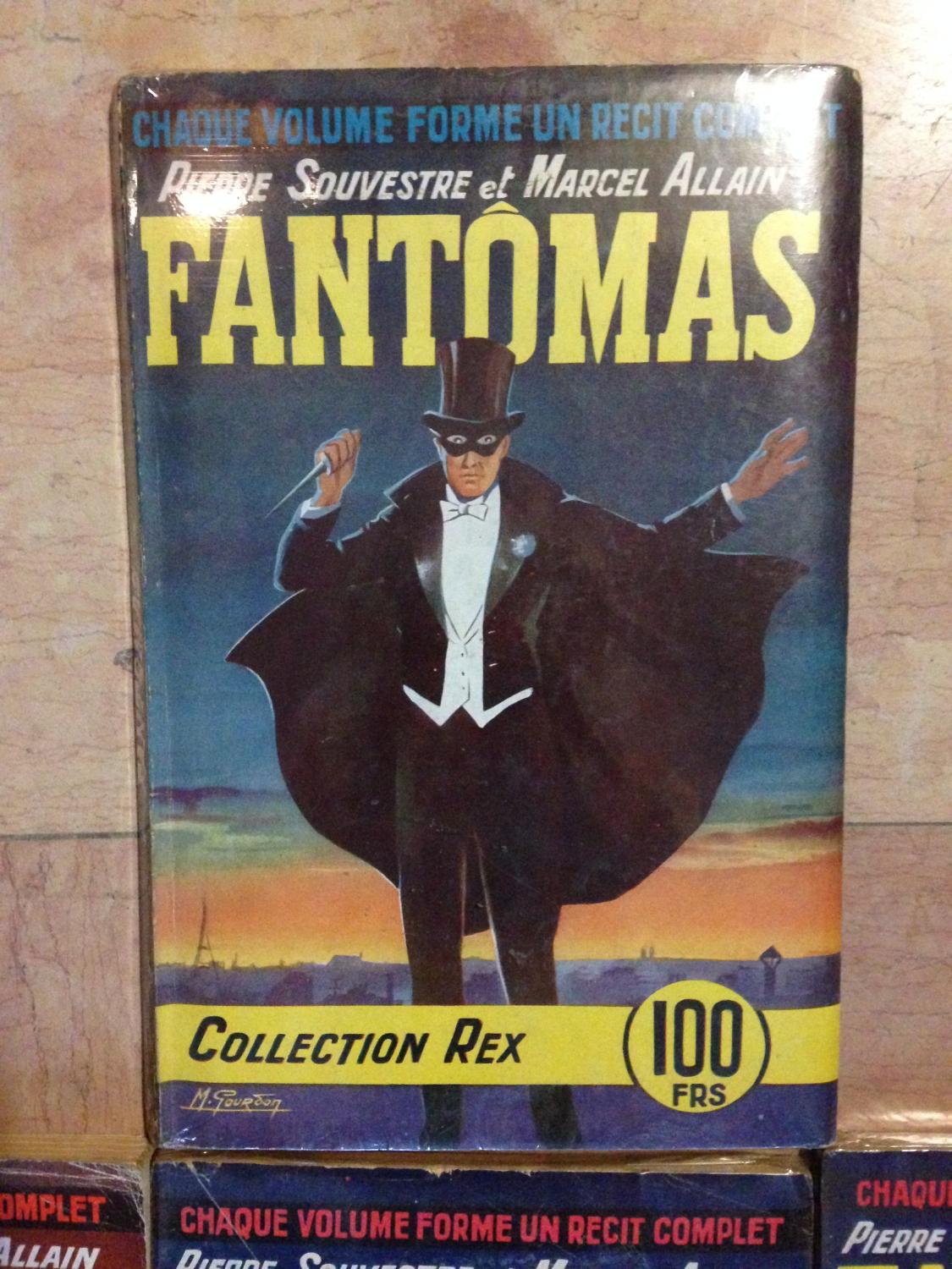 Fantomas, Numéros 1- 17- 19- 23- 25- 29- 31- 33- 35- 37 (10 numéros) by ...