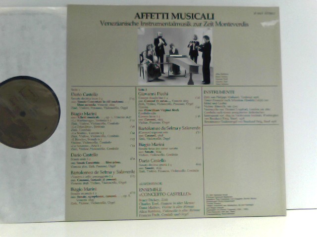 Bruce Dickey, Charles Toet, Dana Maiben, Alice Robbins, Frances Fitch ...