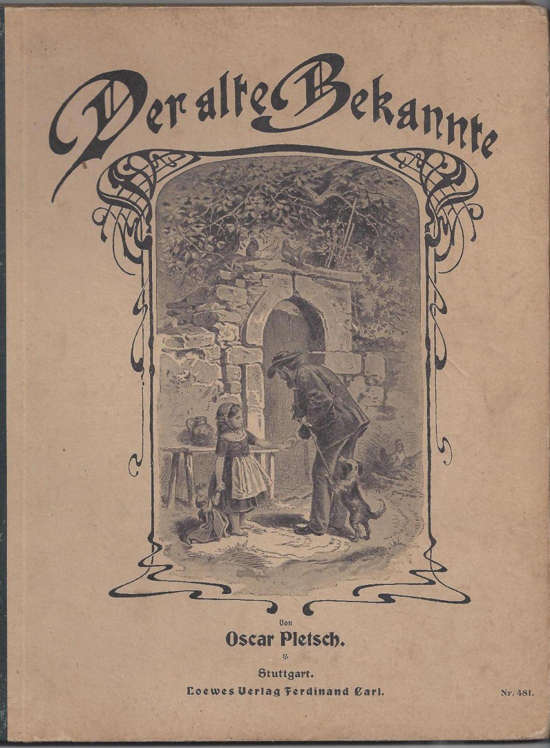 Der alte Bekannte. Eine Maler-Reise in Bildern. Mit 21 Bildern, in ...