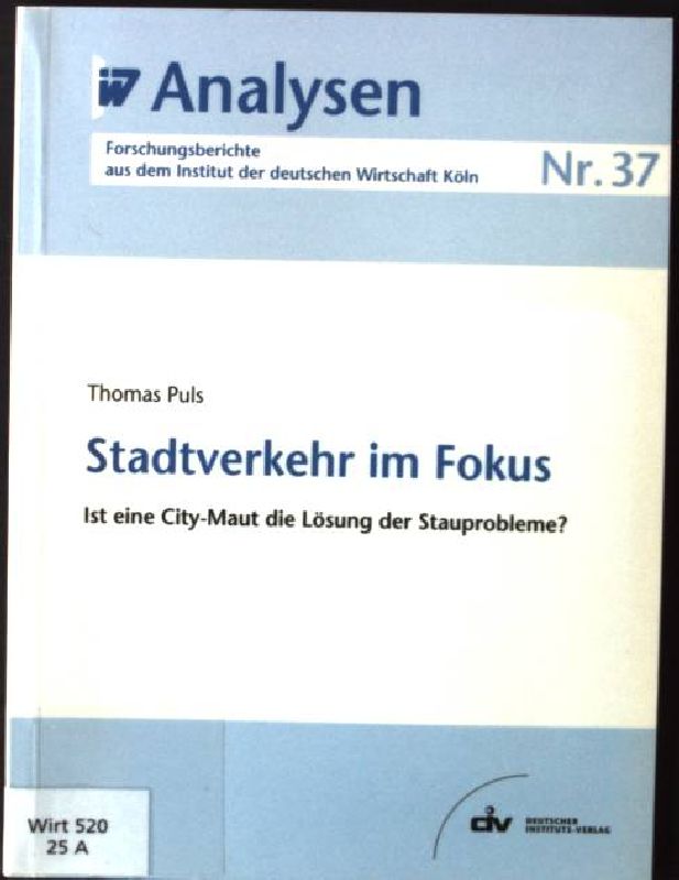 Stadtverkehr im Fokus: Ist eine City-Maut die Lösung der Stauprobleme ...