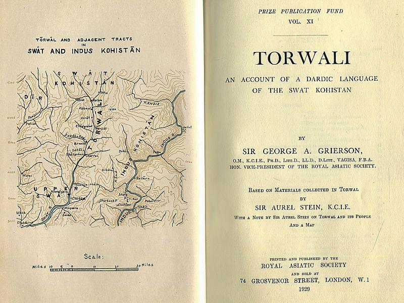 Torwali an Account of the Dardic Language of the Swat Kohistan by ...