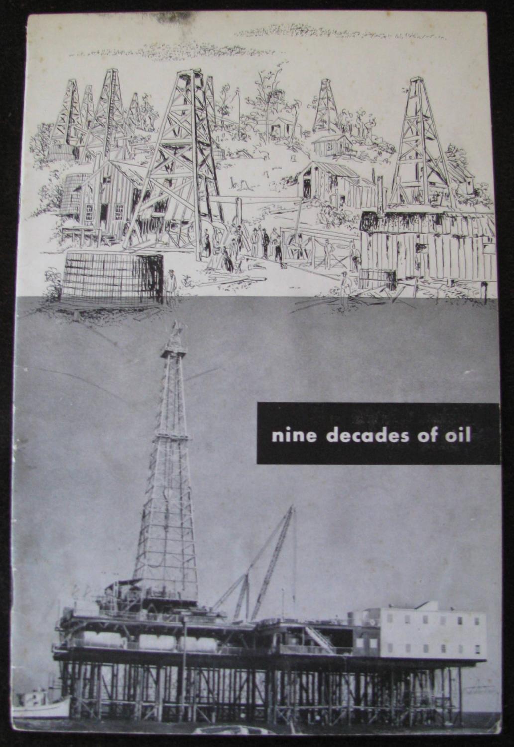 Nine Decades of Oil by Esso Standard Oil Company: Very Good Softcover ...